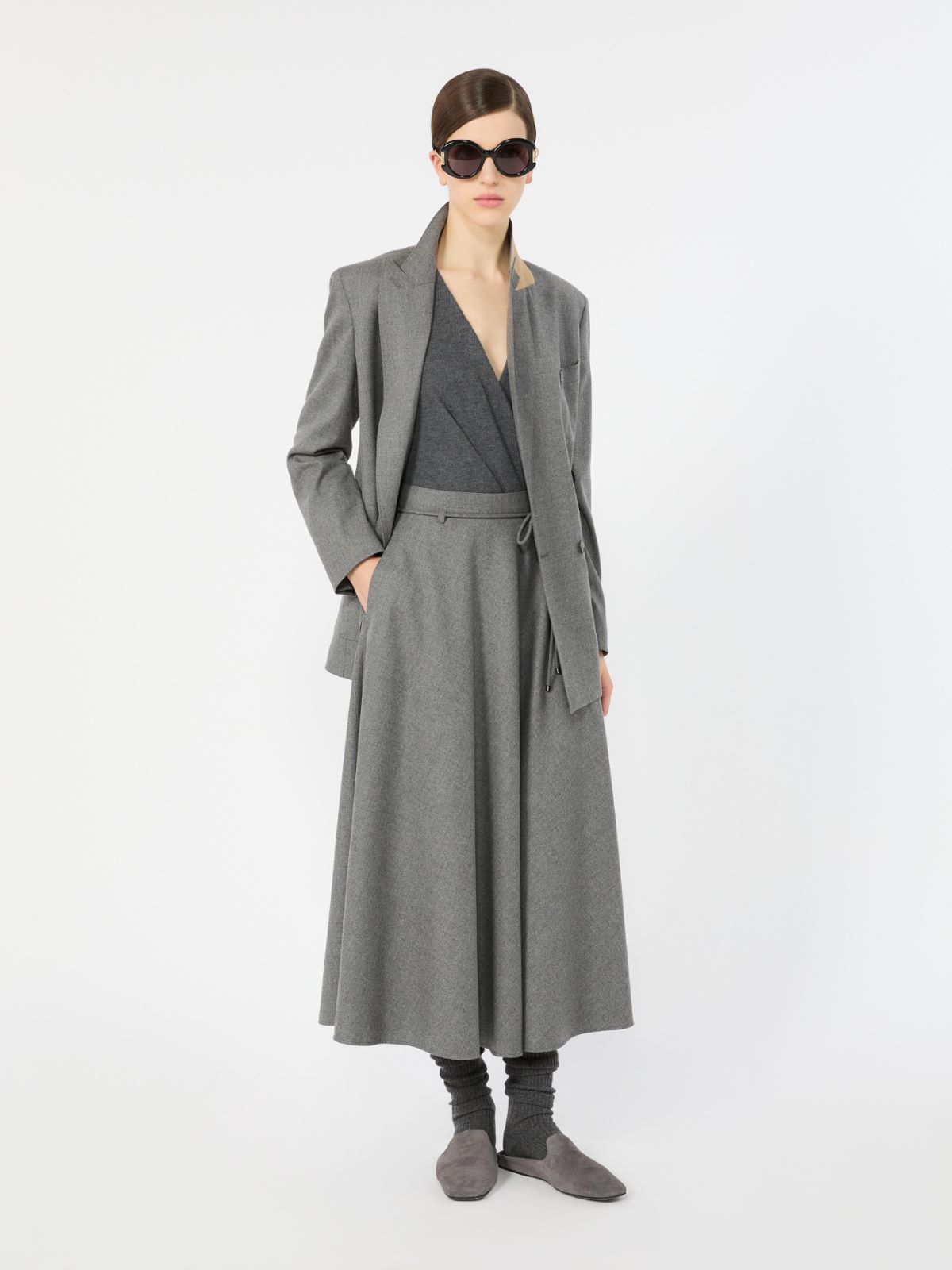 MAX MARA Max Mara Cashmere Yarn Sweater Bodysuit